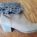Ruffled Boot Cuff Pattern Crochet Witchy Wonderful Striped