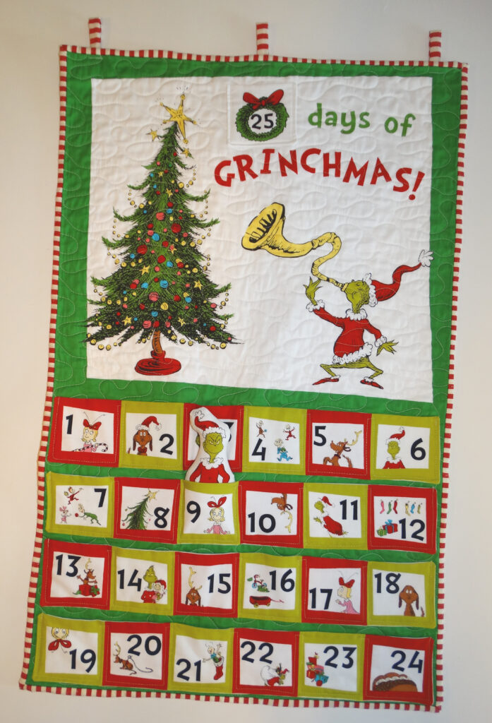 Grinch Christmas Advent Calendar – Merry Grinchmas – Red – Jaded Spade ...