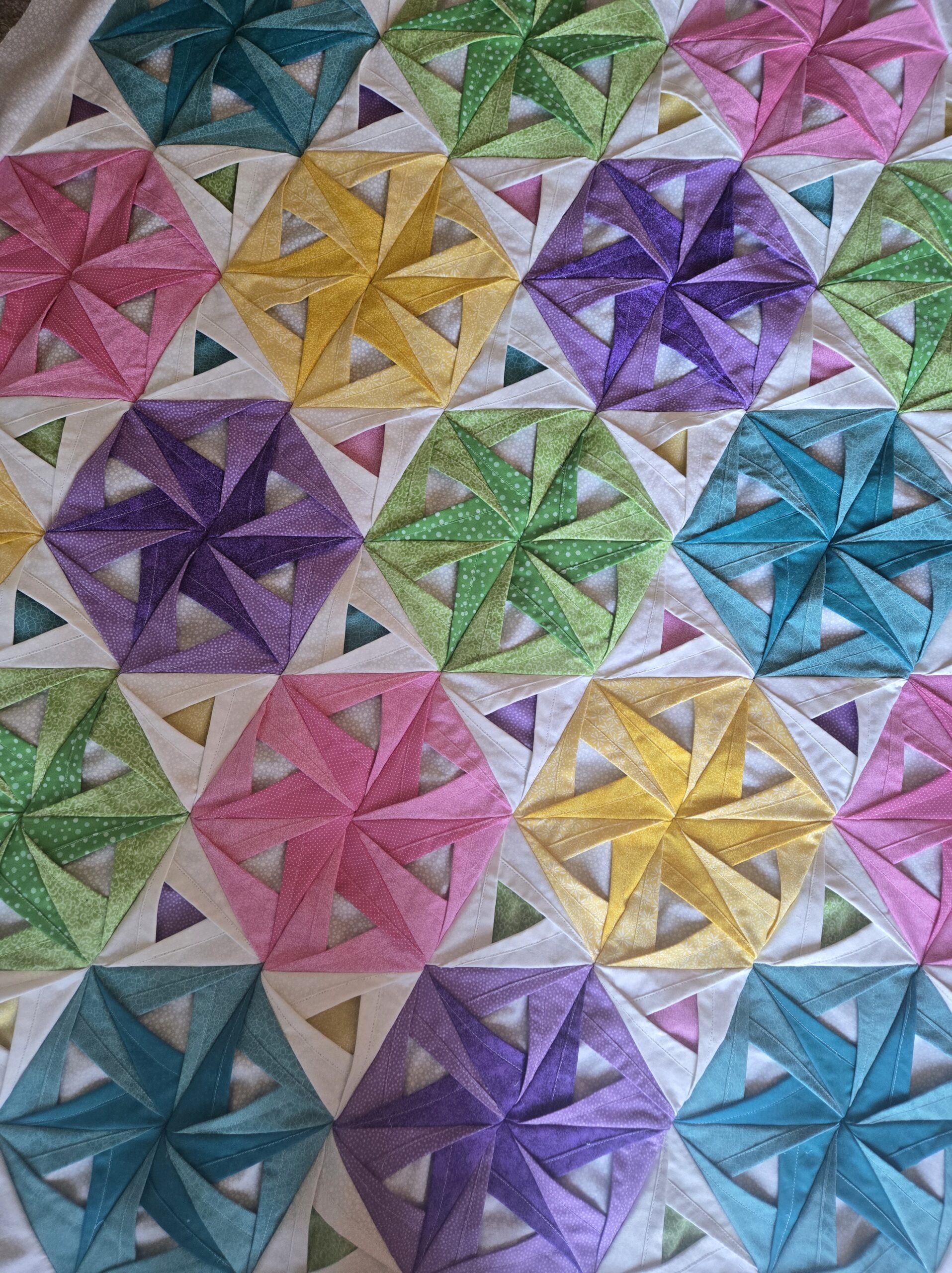 Hexi Surprise Quilt Pattern - Jaded Spade Creations